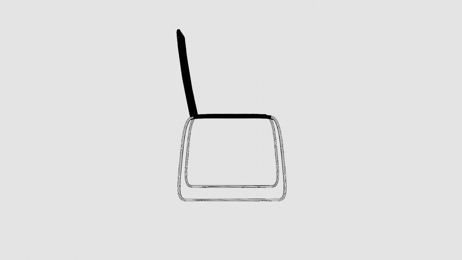 Davo Chair Stackable 3D Model - TurboSquid 2253532