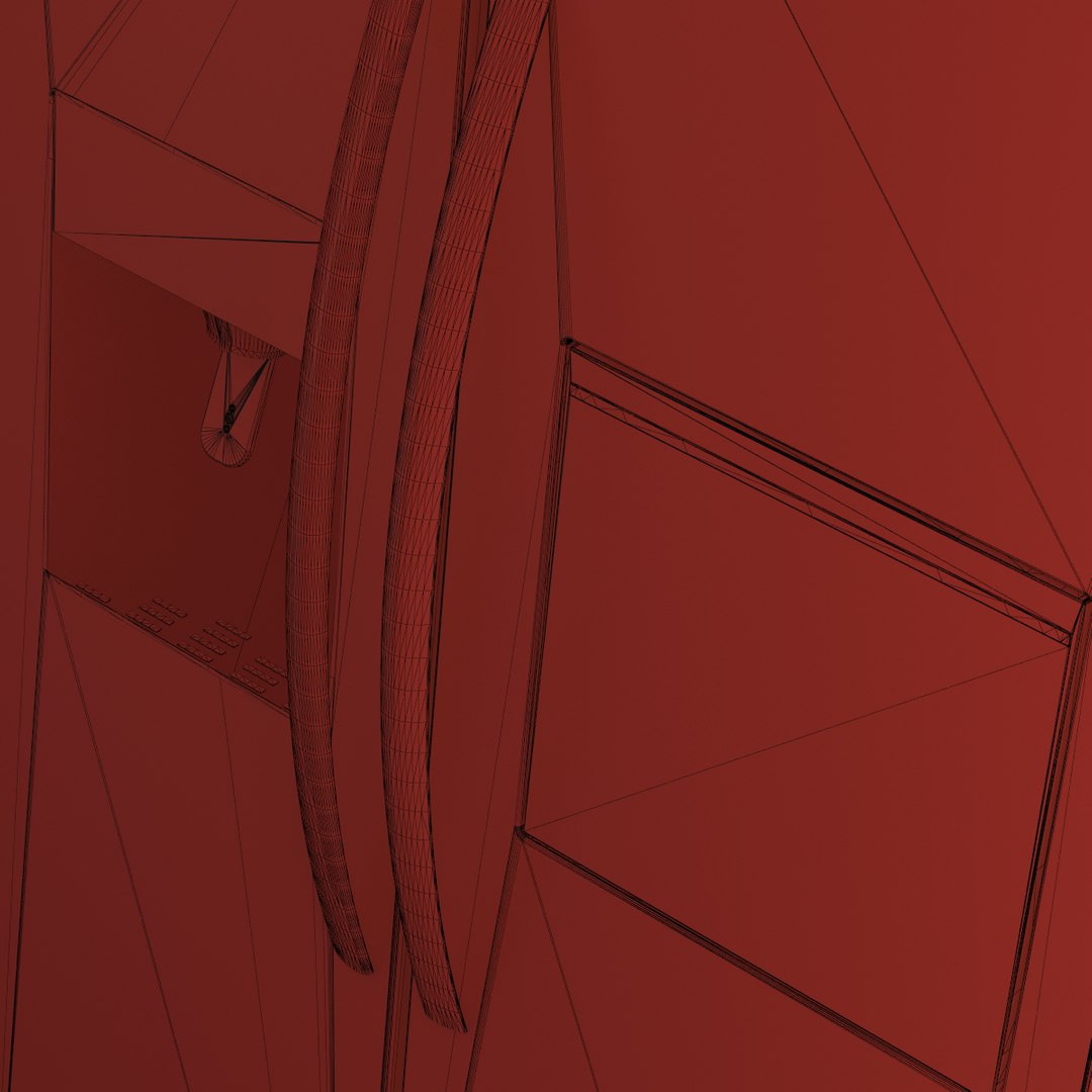 3ds Max Midea Refrigerator