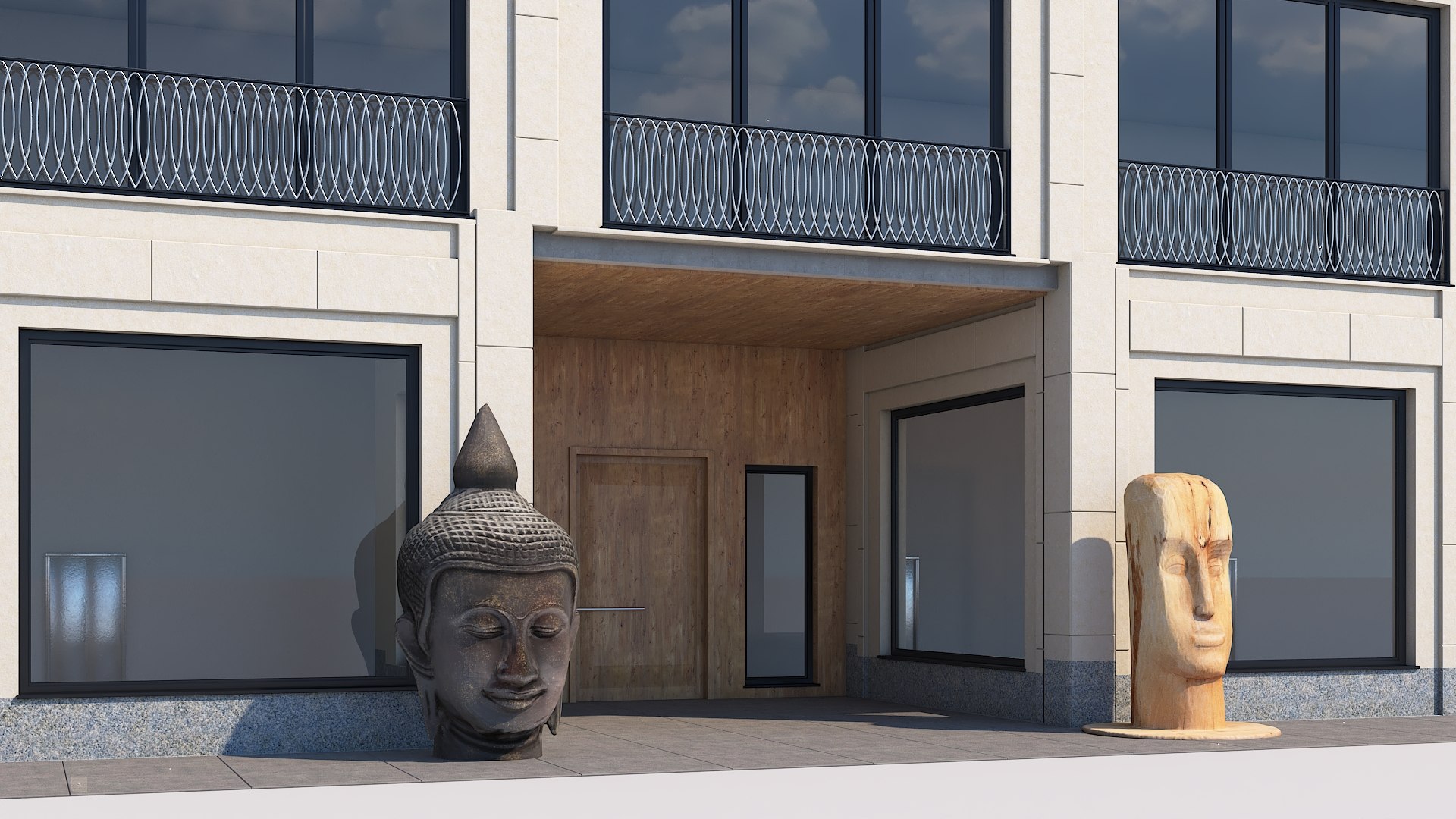 Office Building 03 3D Model - TurboSquid 2035765