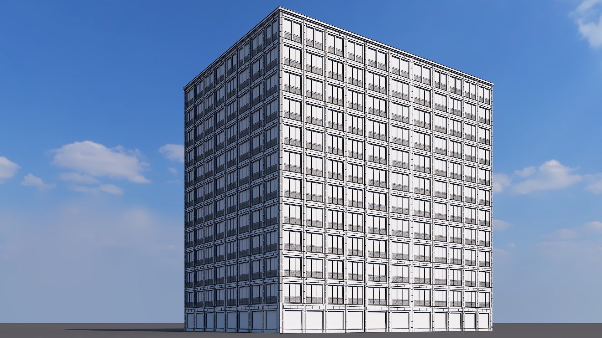 Office Building 03 3D Model - TurboSquid 2035765