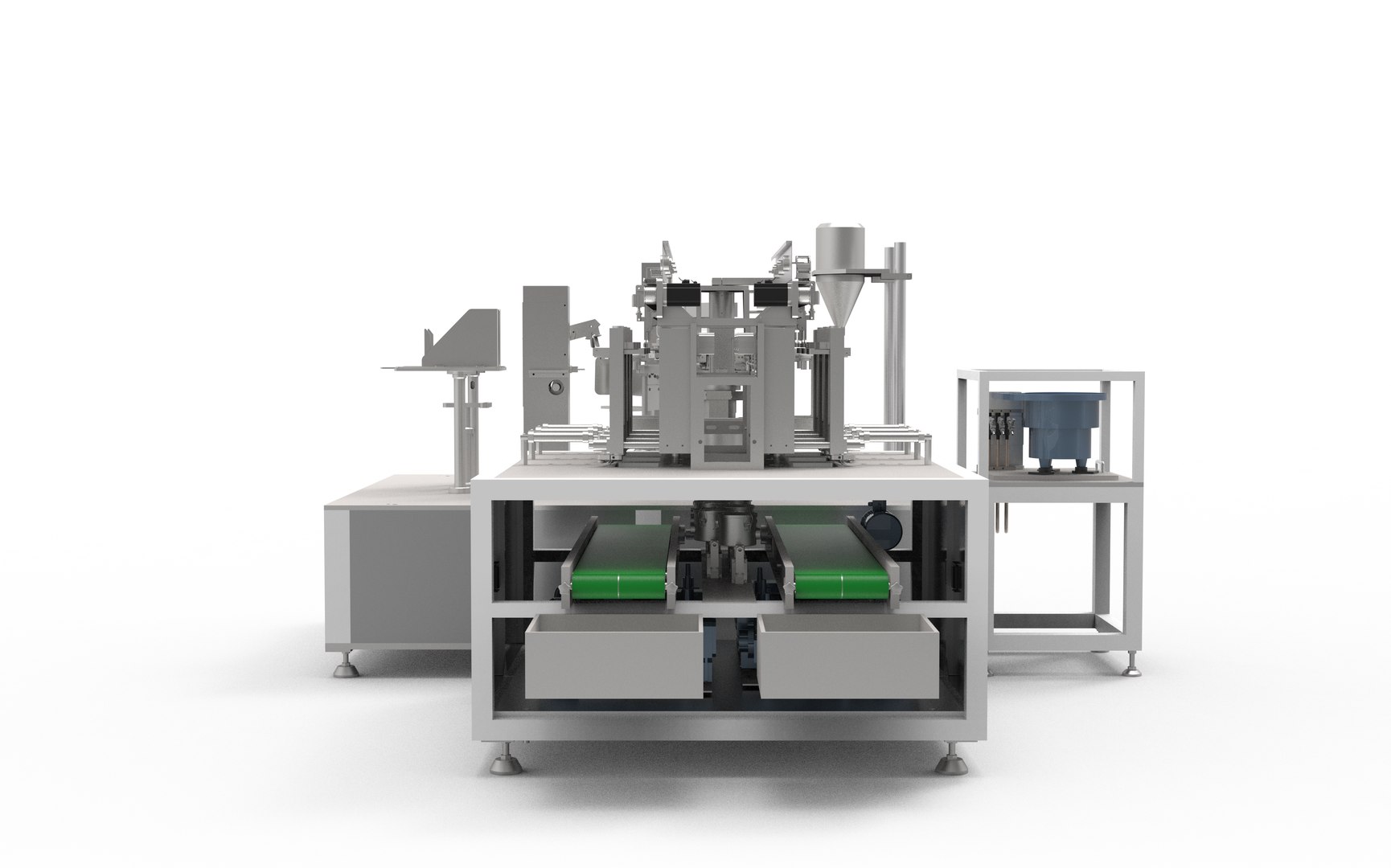 Feeding Bag Vacuum Packaging Machine 3D Model - TurboSquid 1869540