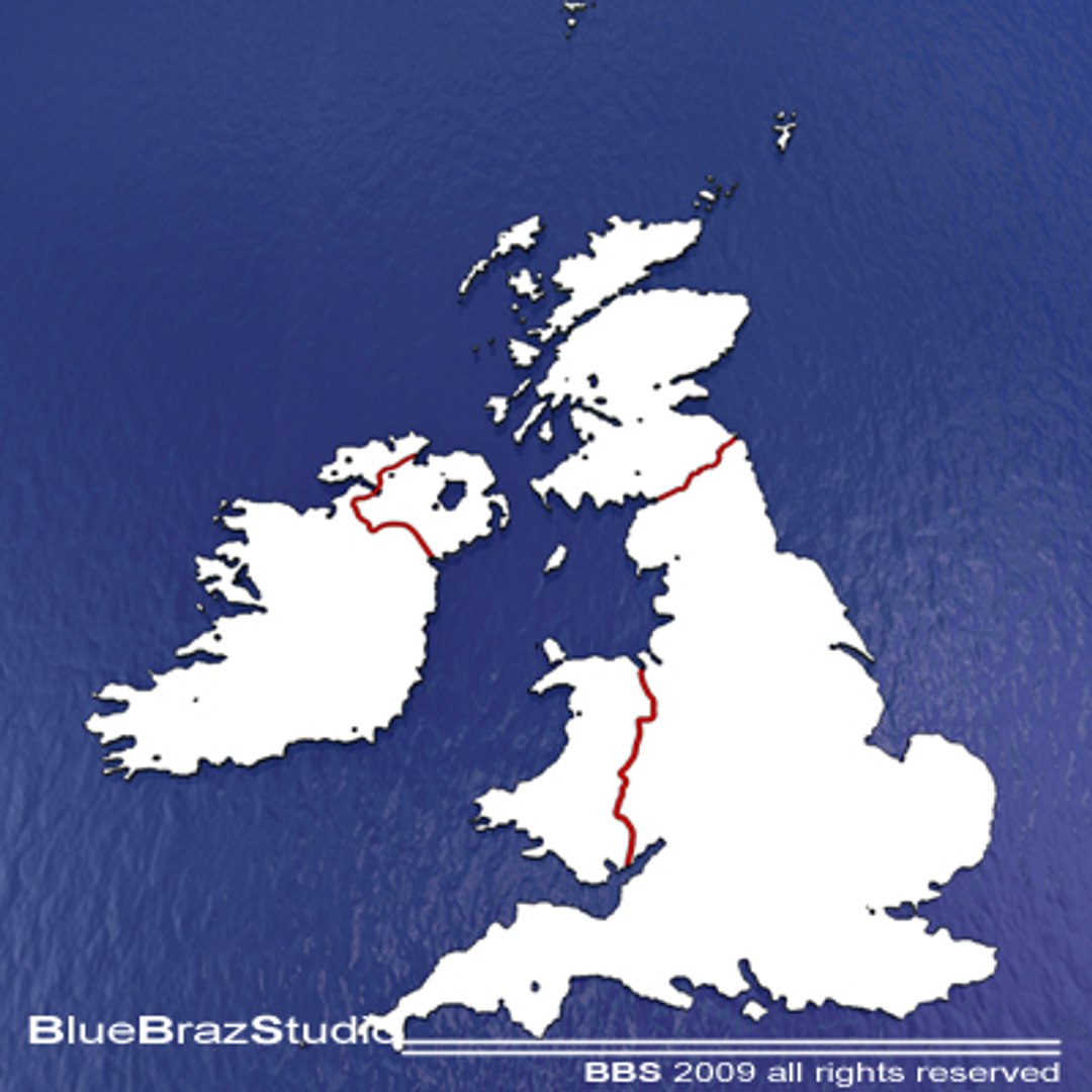 Great Britain 3d Model