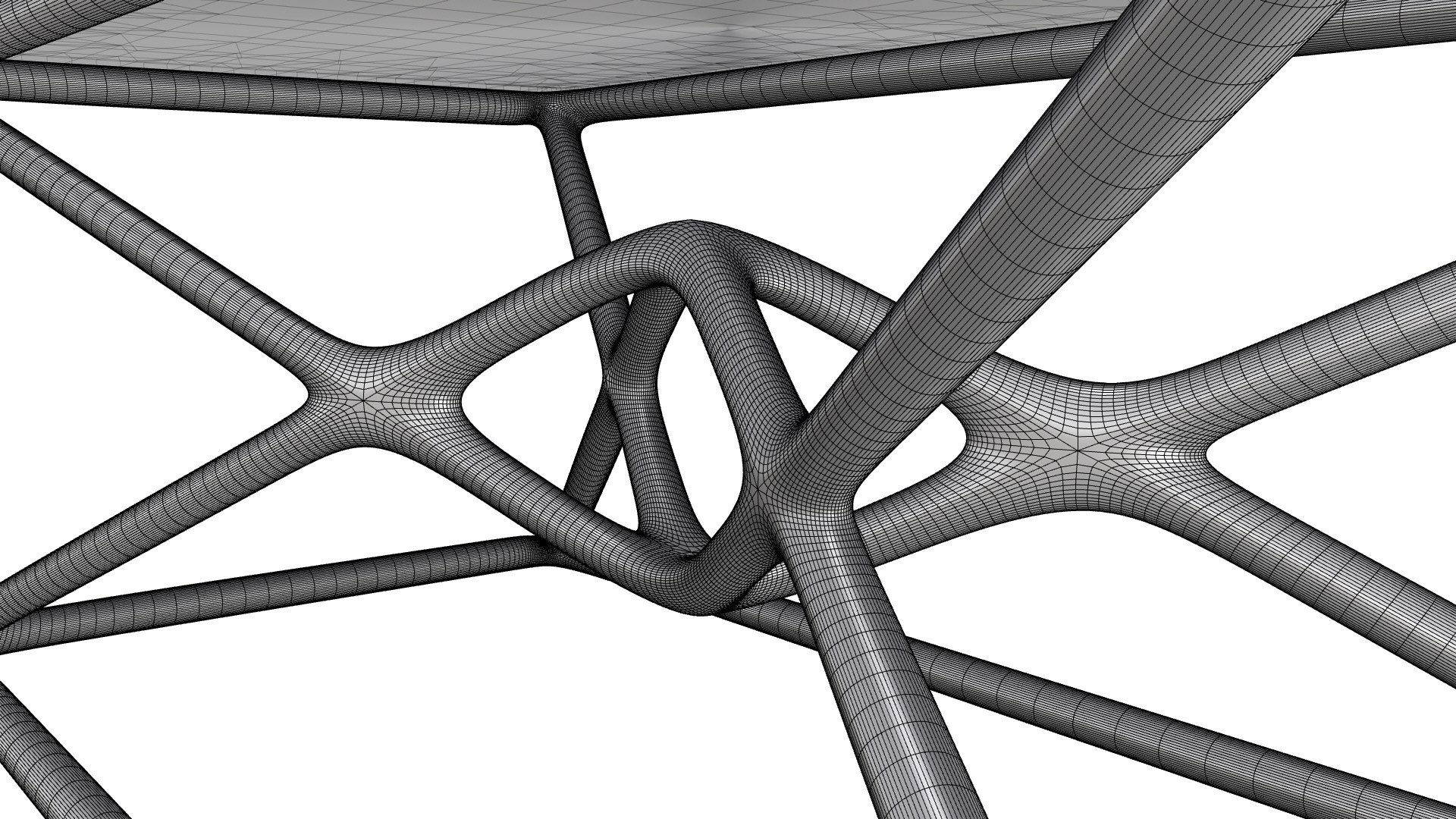 Geometric Pyramids Table Model - TurboSquid 2192464