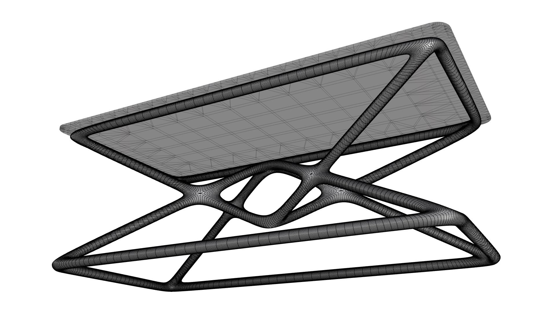 Geometric Pyramids Table Model - TurboSquid 2192464
