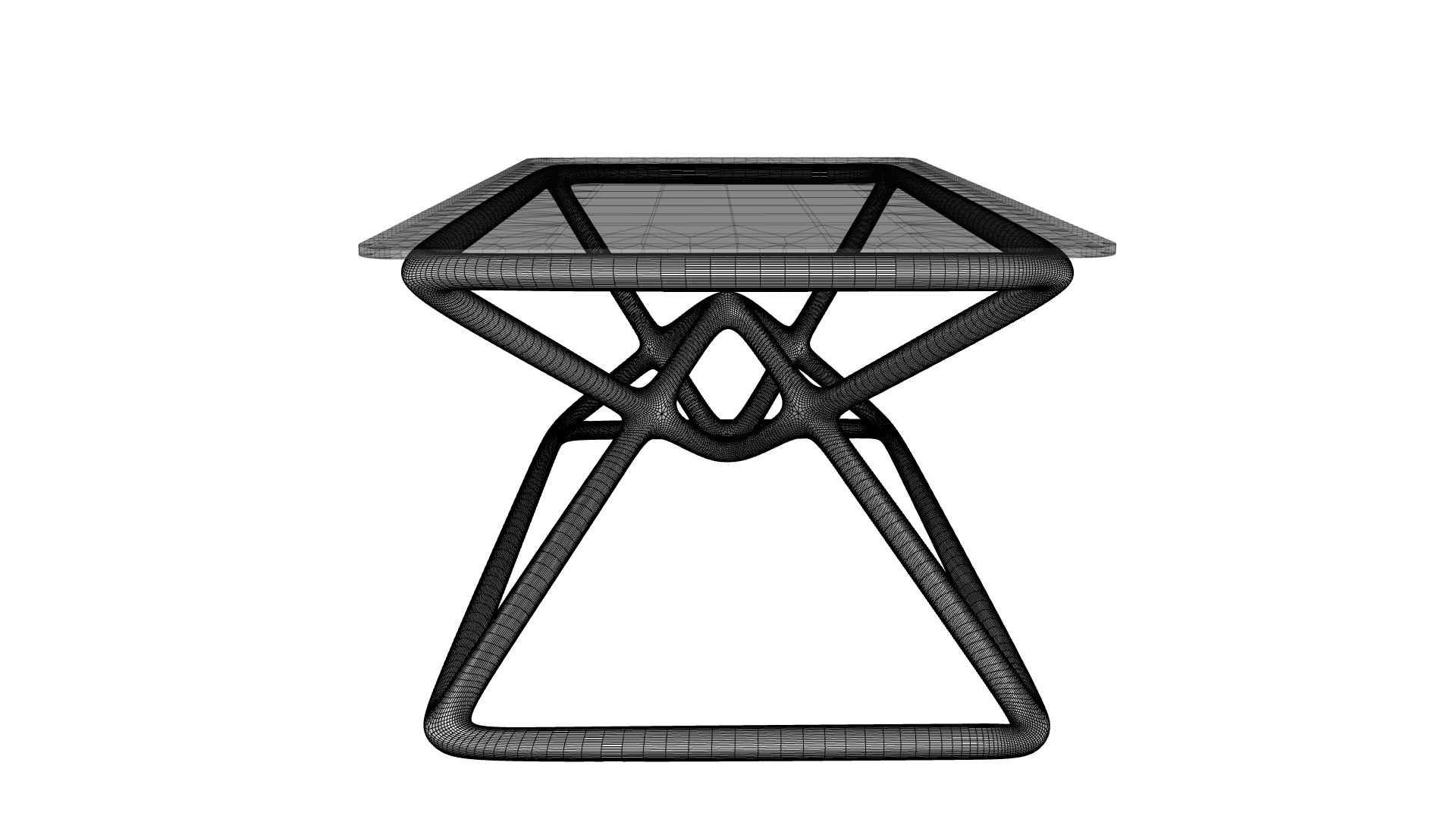 Geometric Pyramids Table Model - TurboSquid 2192464