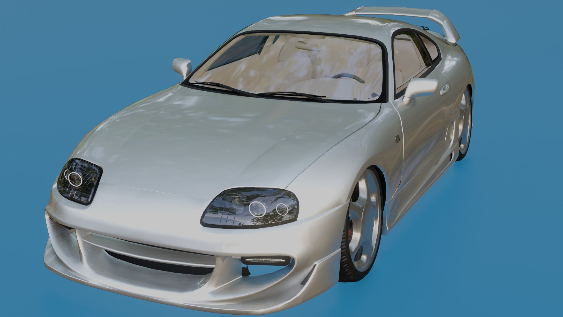 Toyota Supra mk4 3D-Modell - TurboSquid 2231813