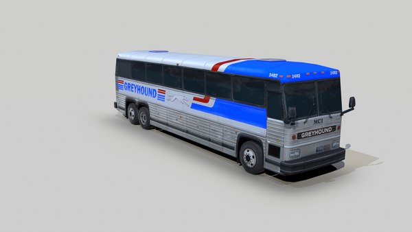 Mci mc-12 coach bus 3D model - TurboSquid 1389724
