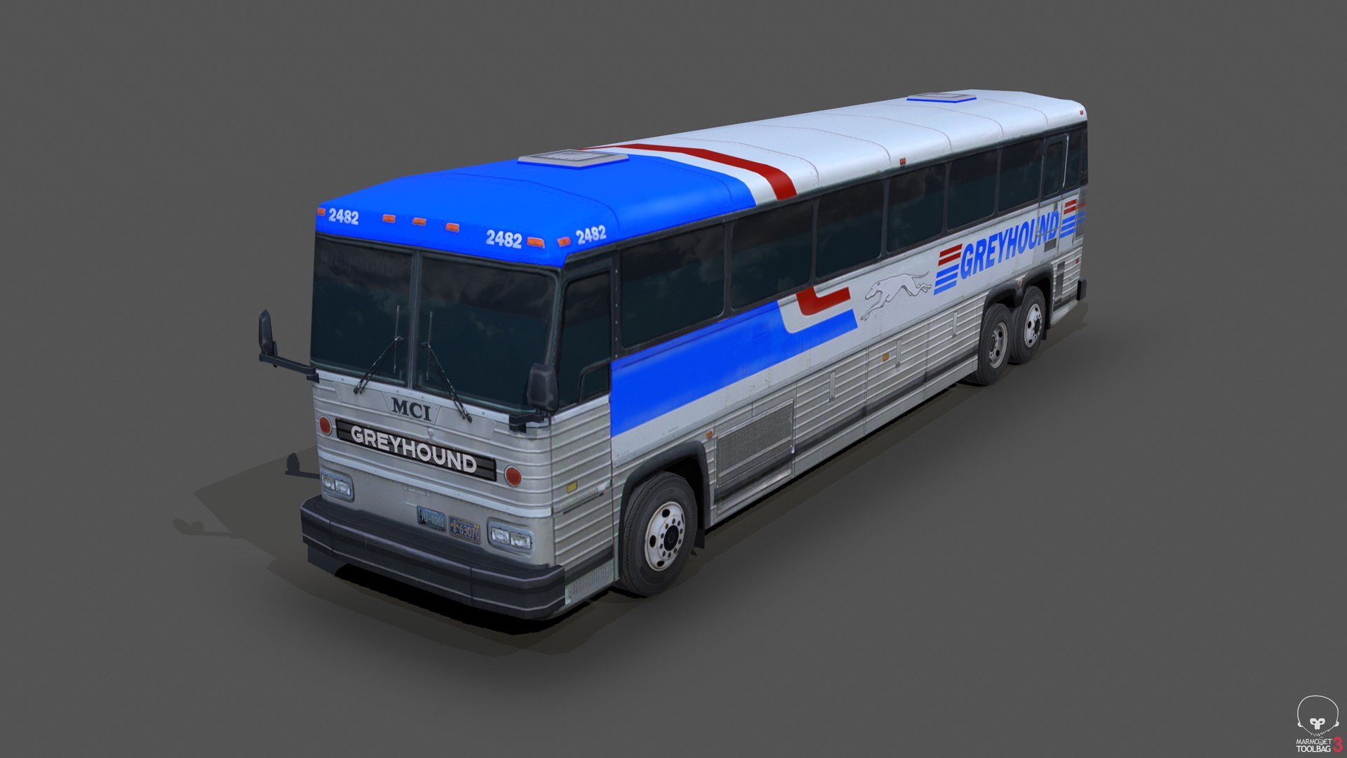 Mci Mc-12 Coach Bus 3D Model - TurboSquid 1389724
