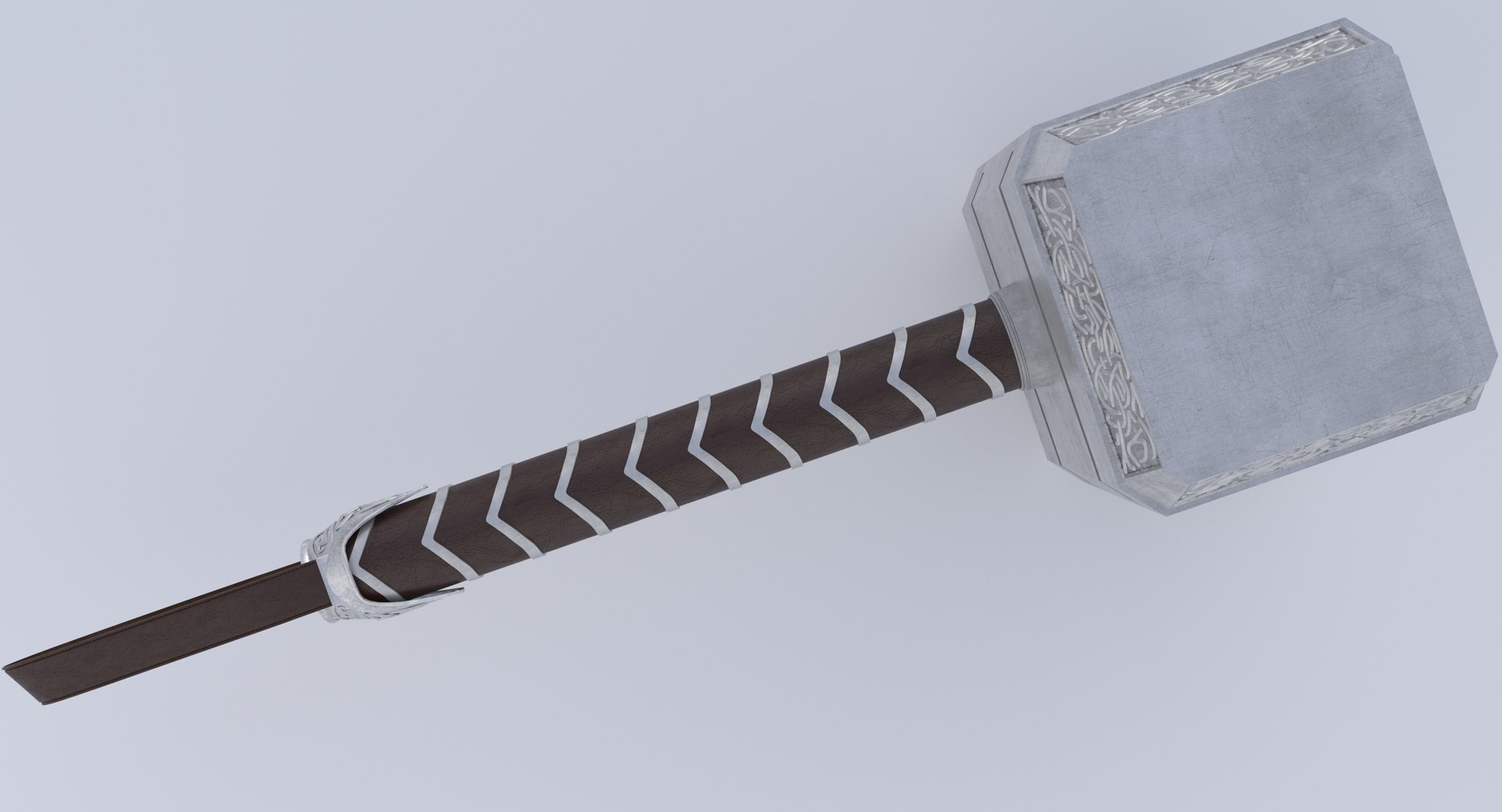 3D Mjolnir Thor Marvel - TurboSquid 1292922