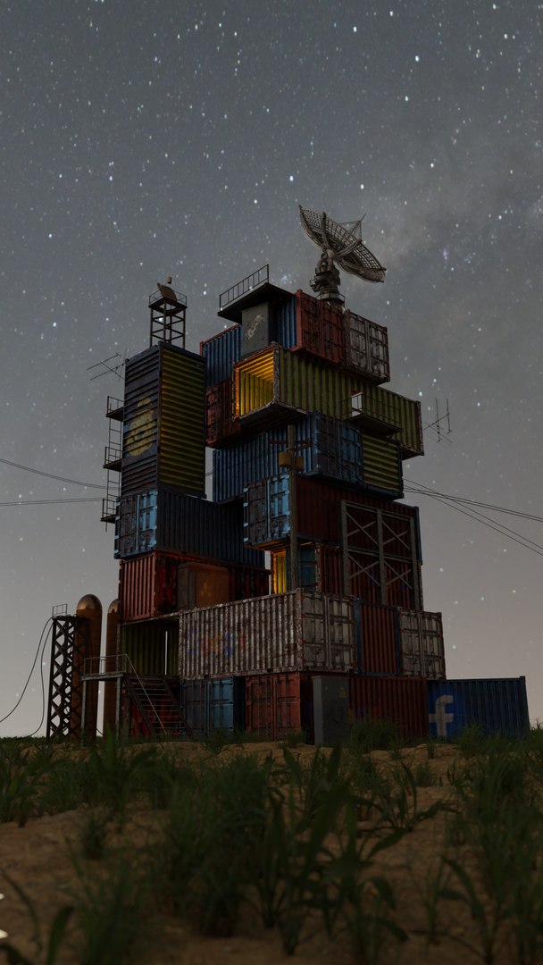 Container 4k 3D model - TurboSquid 1662294