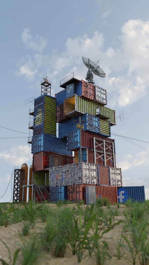 Container 4k 3D model - TurboSquid 1662294