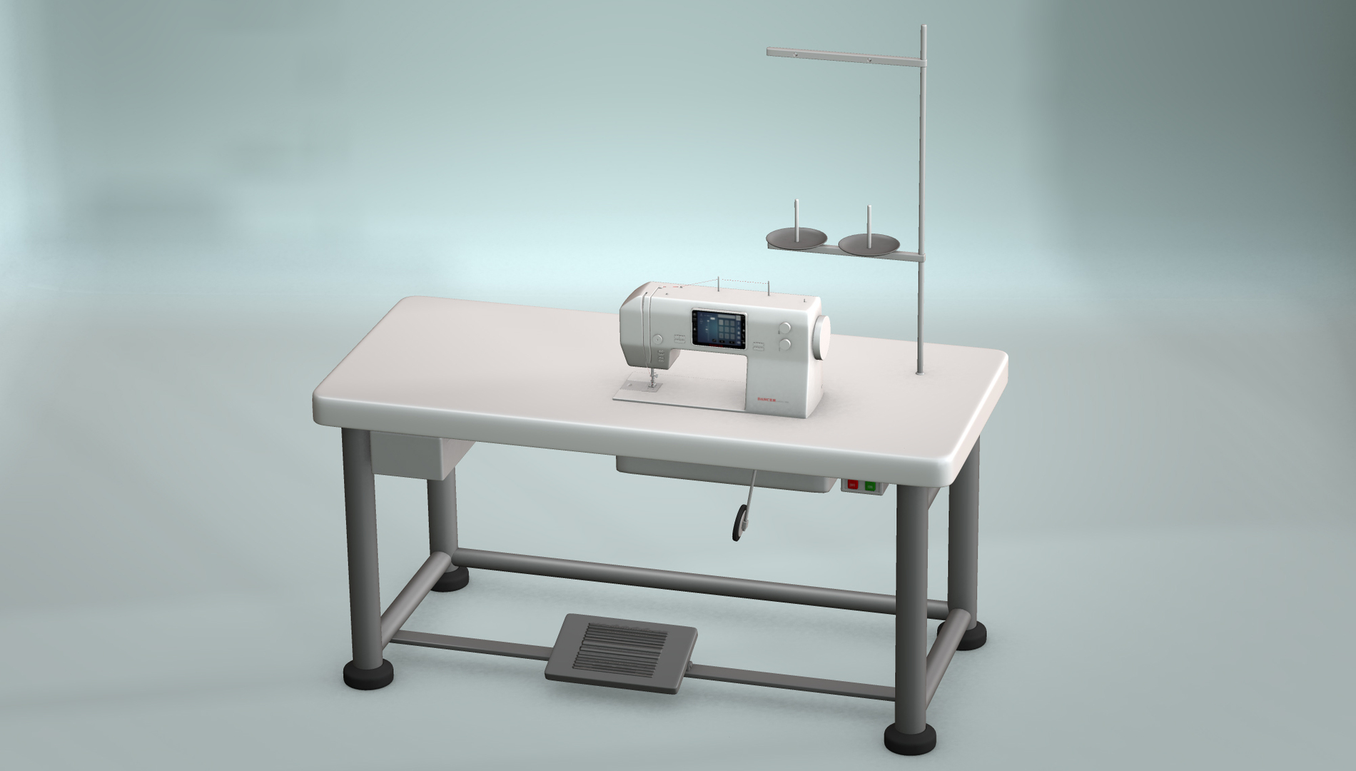 3D Sewing Machine - TurboSquid 1882237