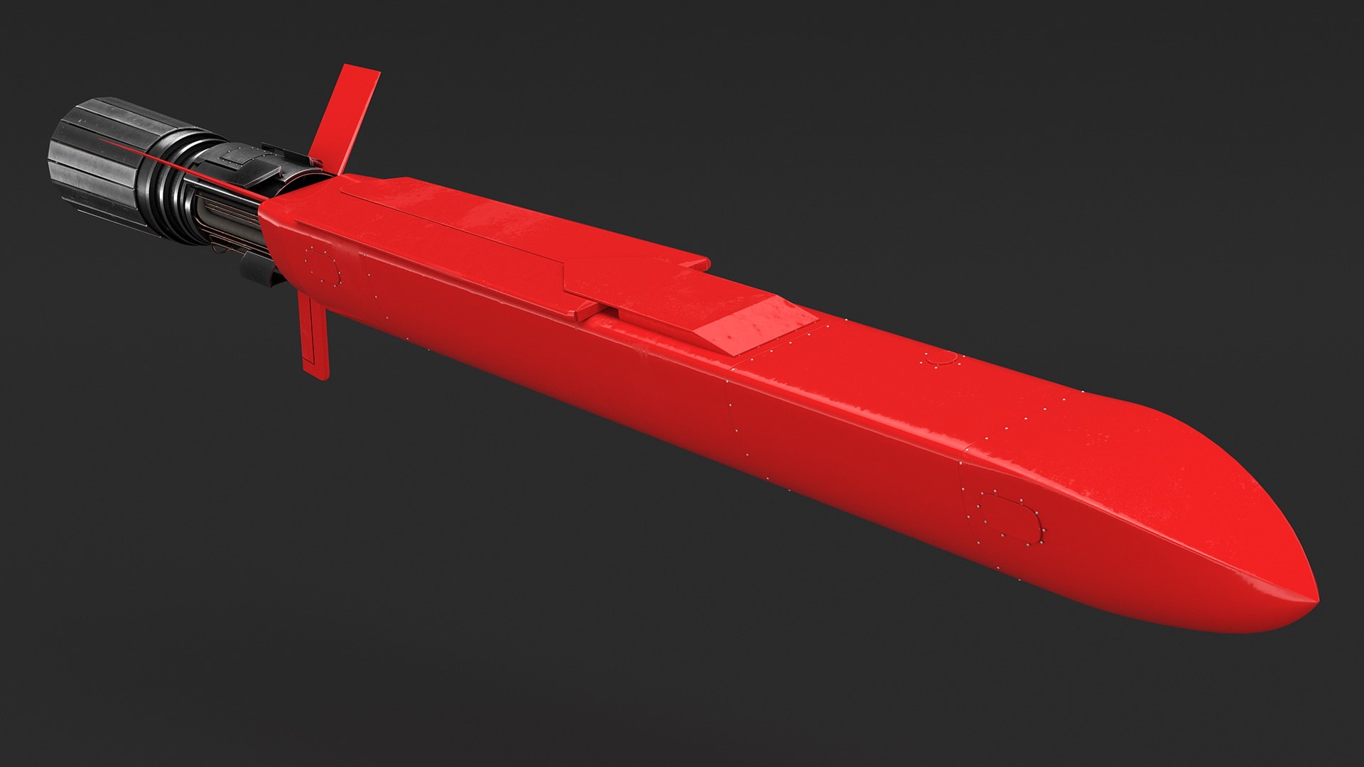 3D Burevestnik 9M730 Nuclear Cruise Missile Model - TurboSquid 2226136