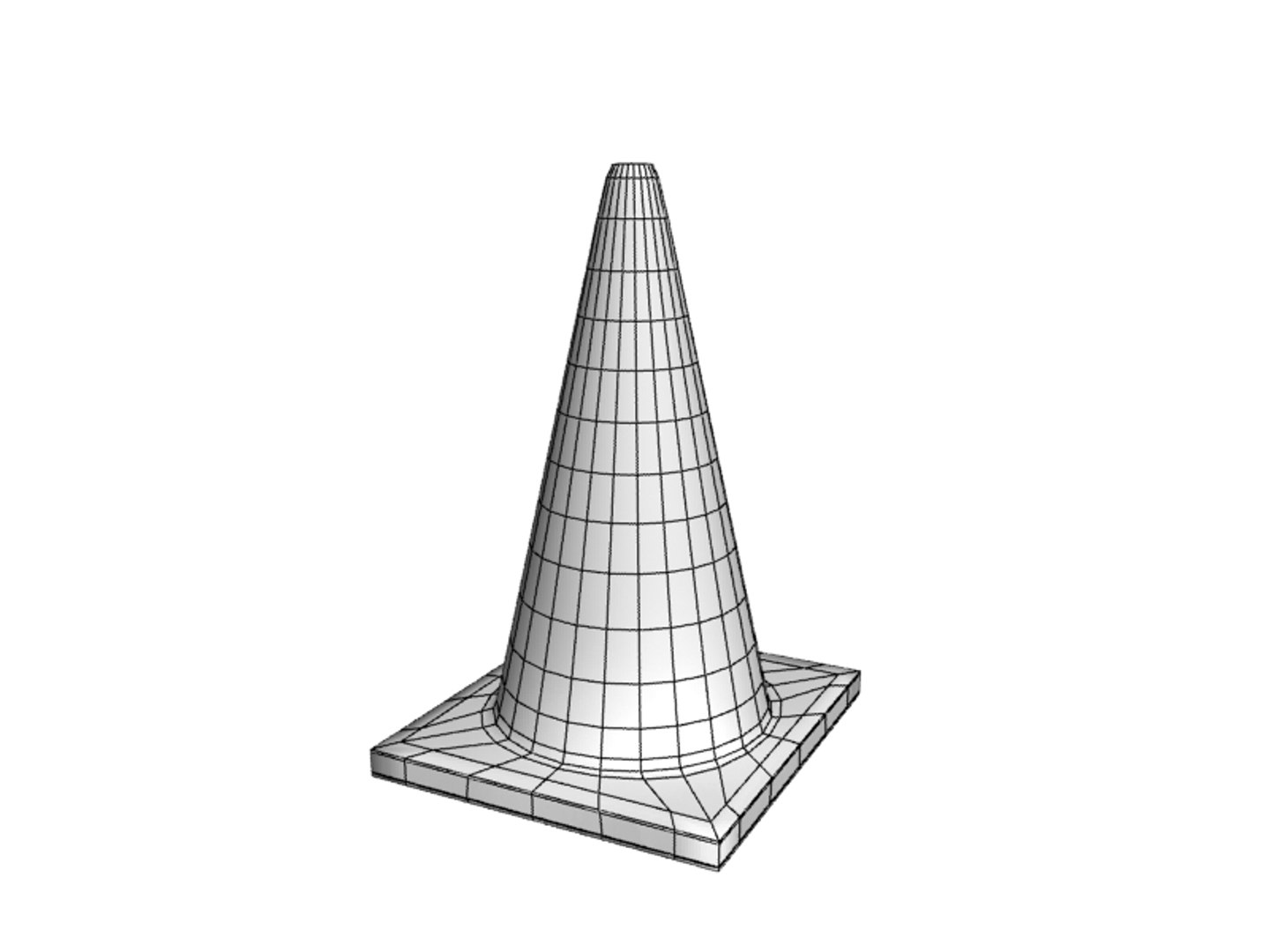 3d Model Traffic Cone