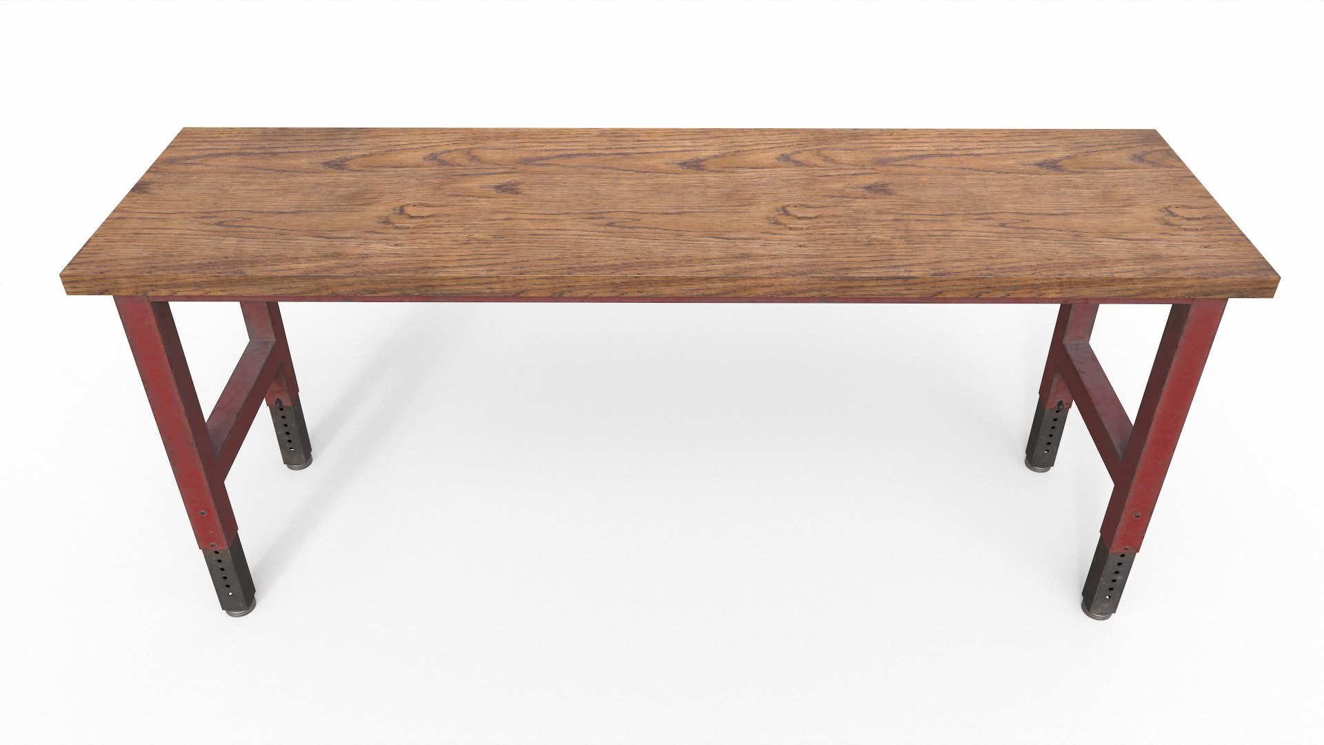 3D Model 2 Height Adjustable Workbench - TurboSquid 2097936