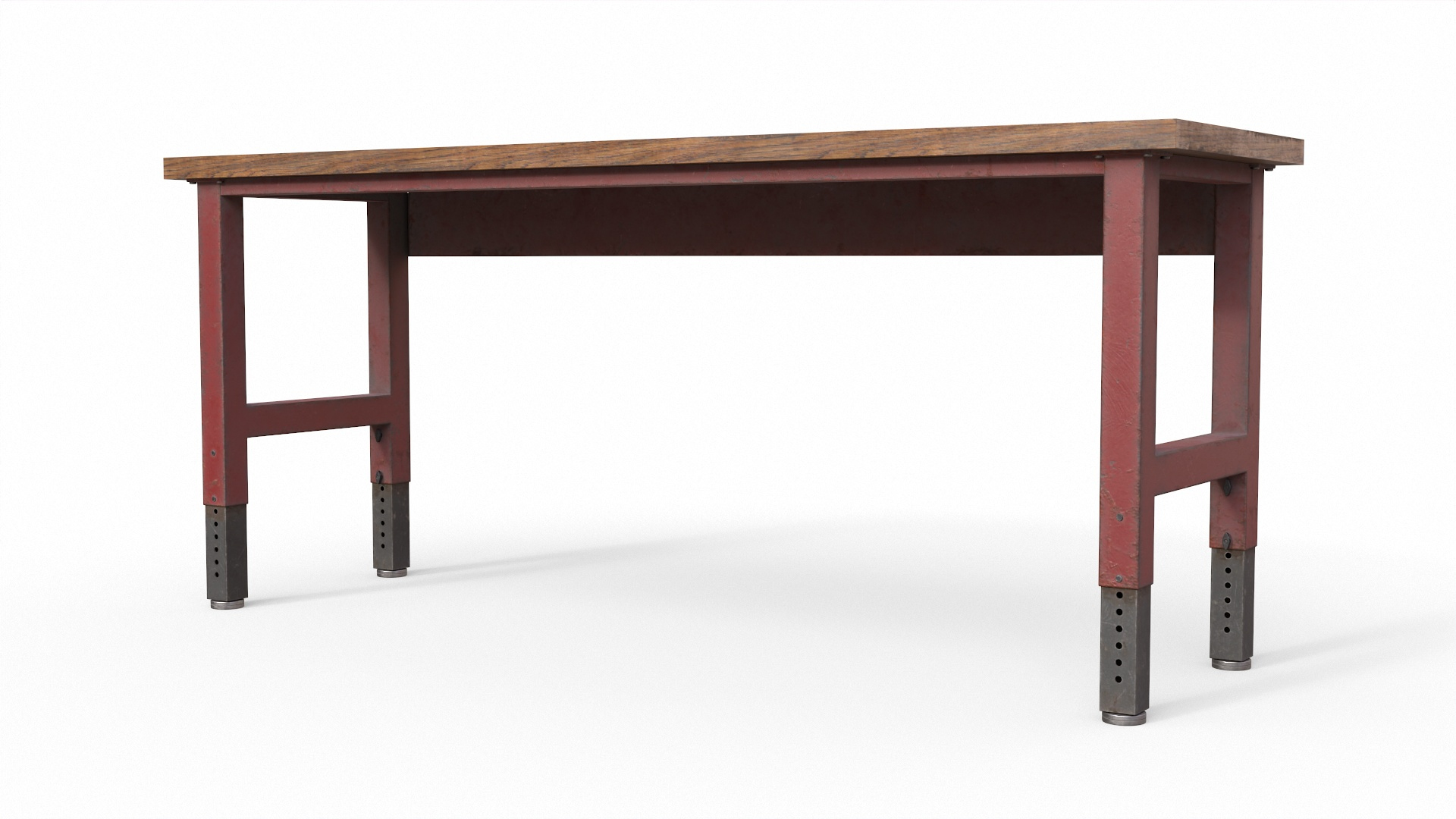 3D Model 2 Height Adjustable Workbench - TurboSquid 2097936