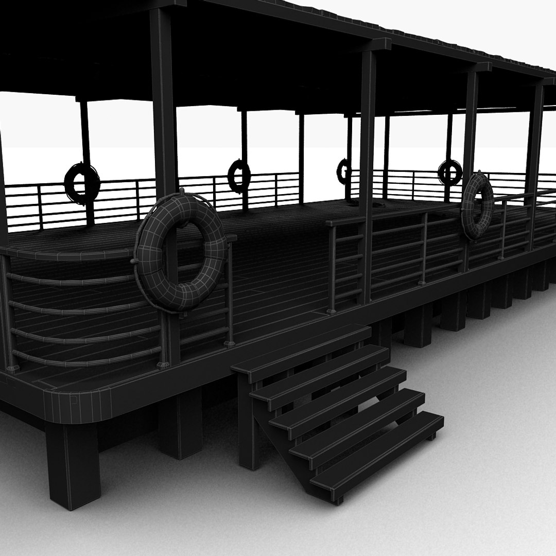 3d model building outdoor roof