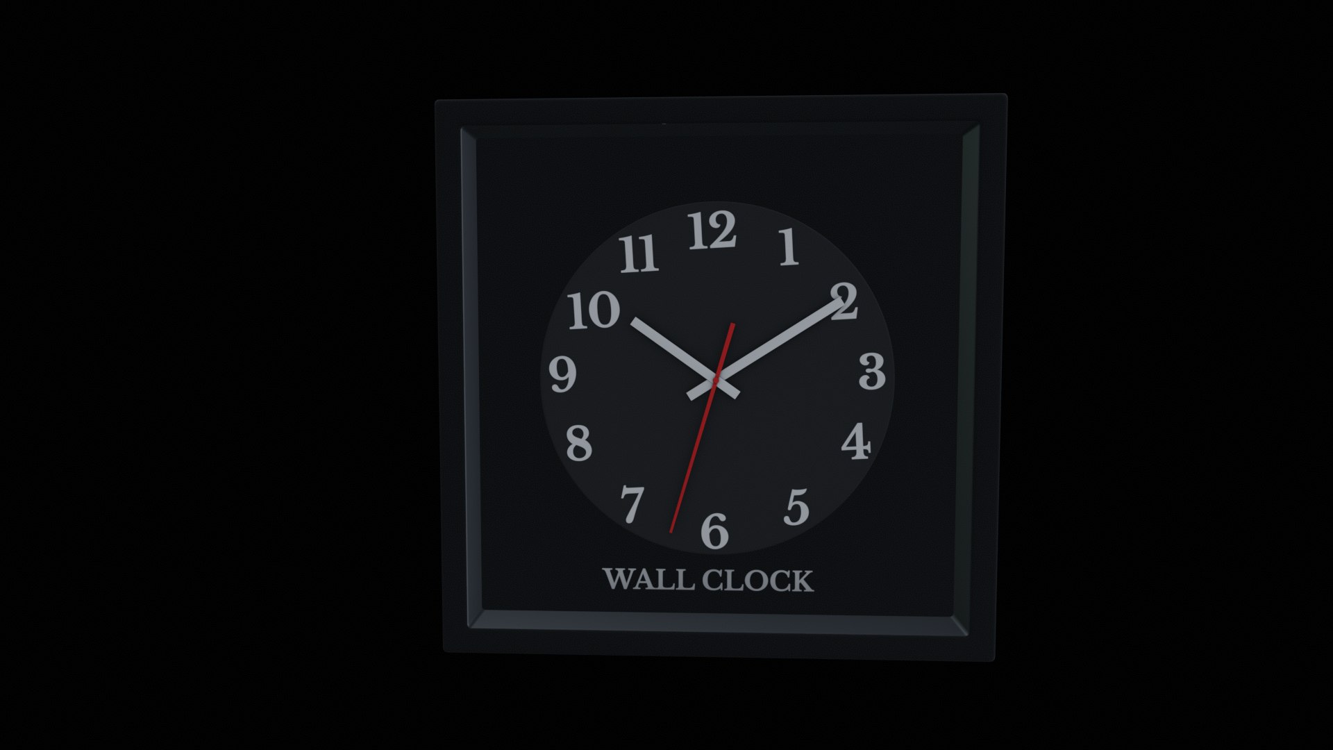 Home Decorations Wall Clock Low-poly 3D Model 3D - TurboSquid 2331632