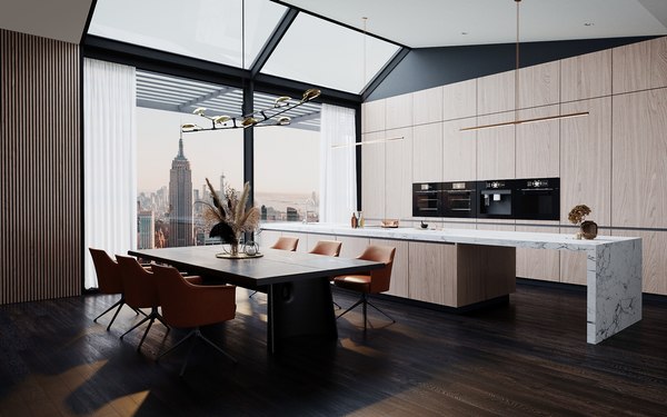 Kitchen poliform planet 3D - TurboSquid 1461066