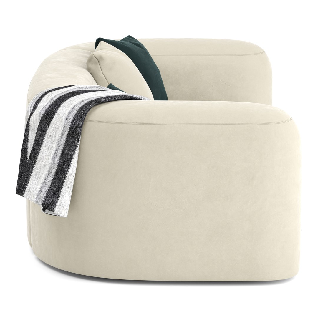 Baxter Clara Sofa 3D Model - TurboSquid 1864378