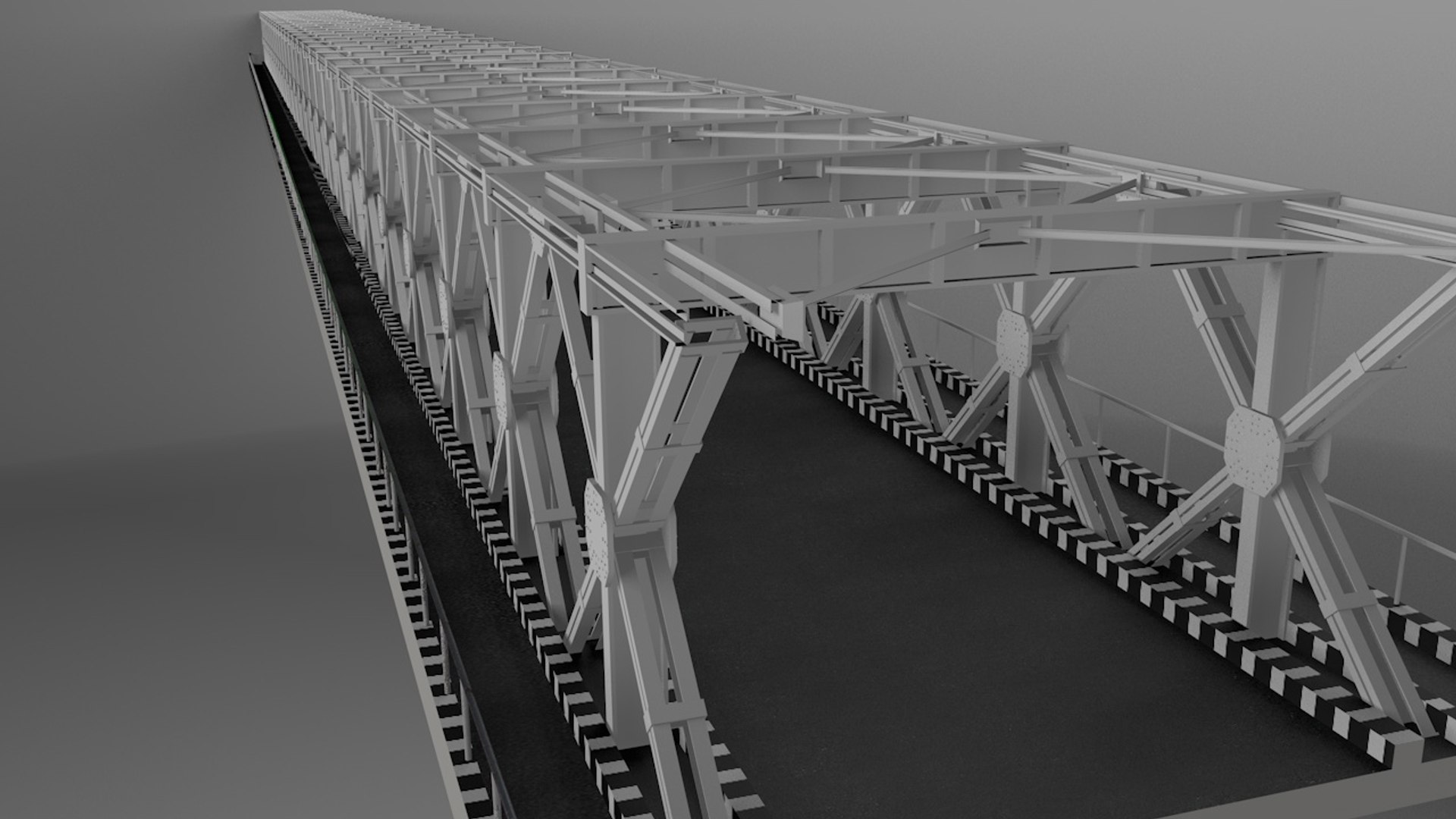 Free Steel Construction Bridges 3D Model - TurboSquid 1396630