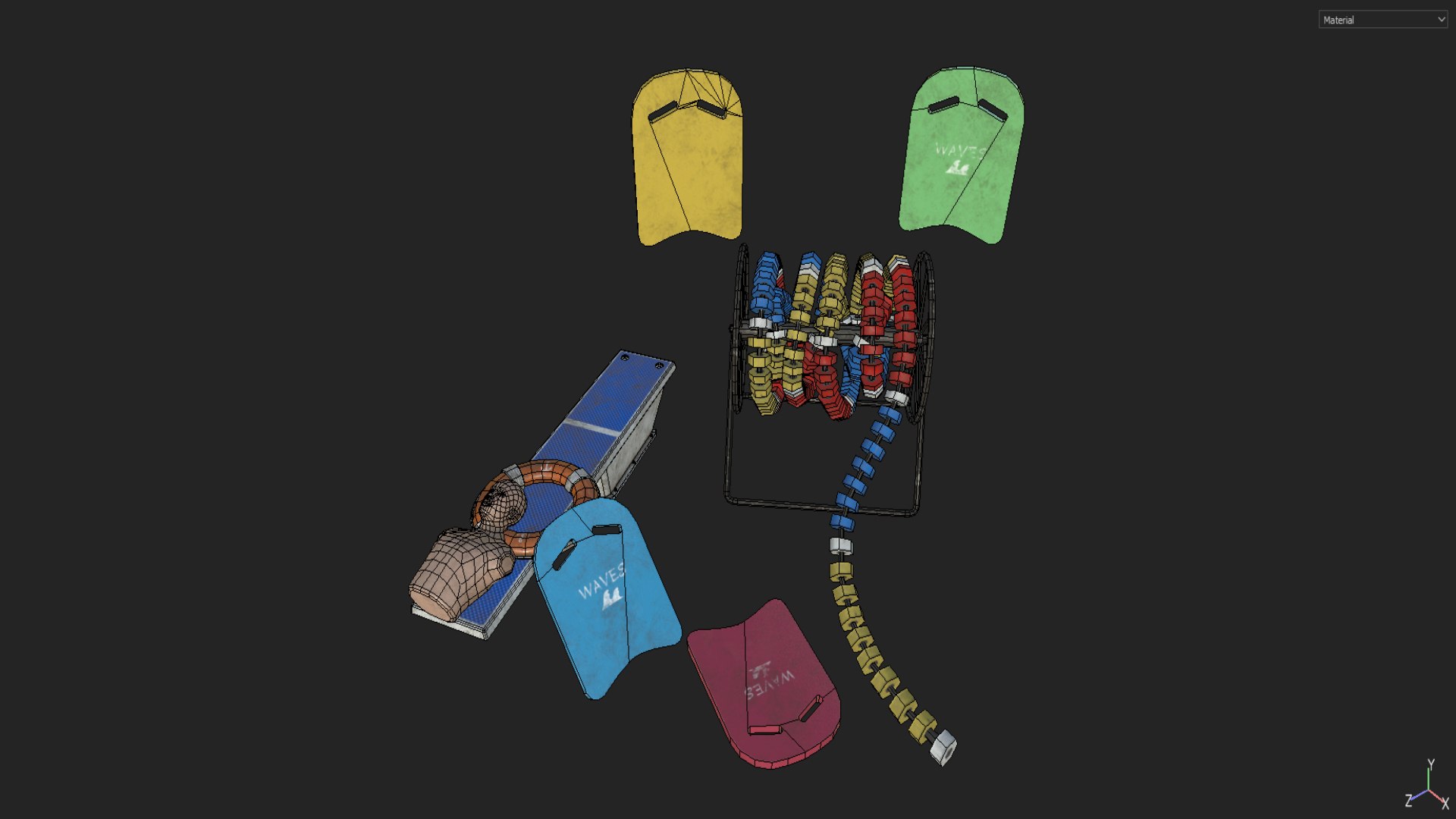 Pool Pack 1 Model - TurboSquid 2094129