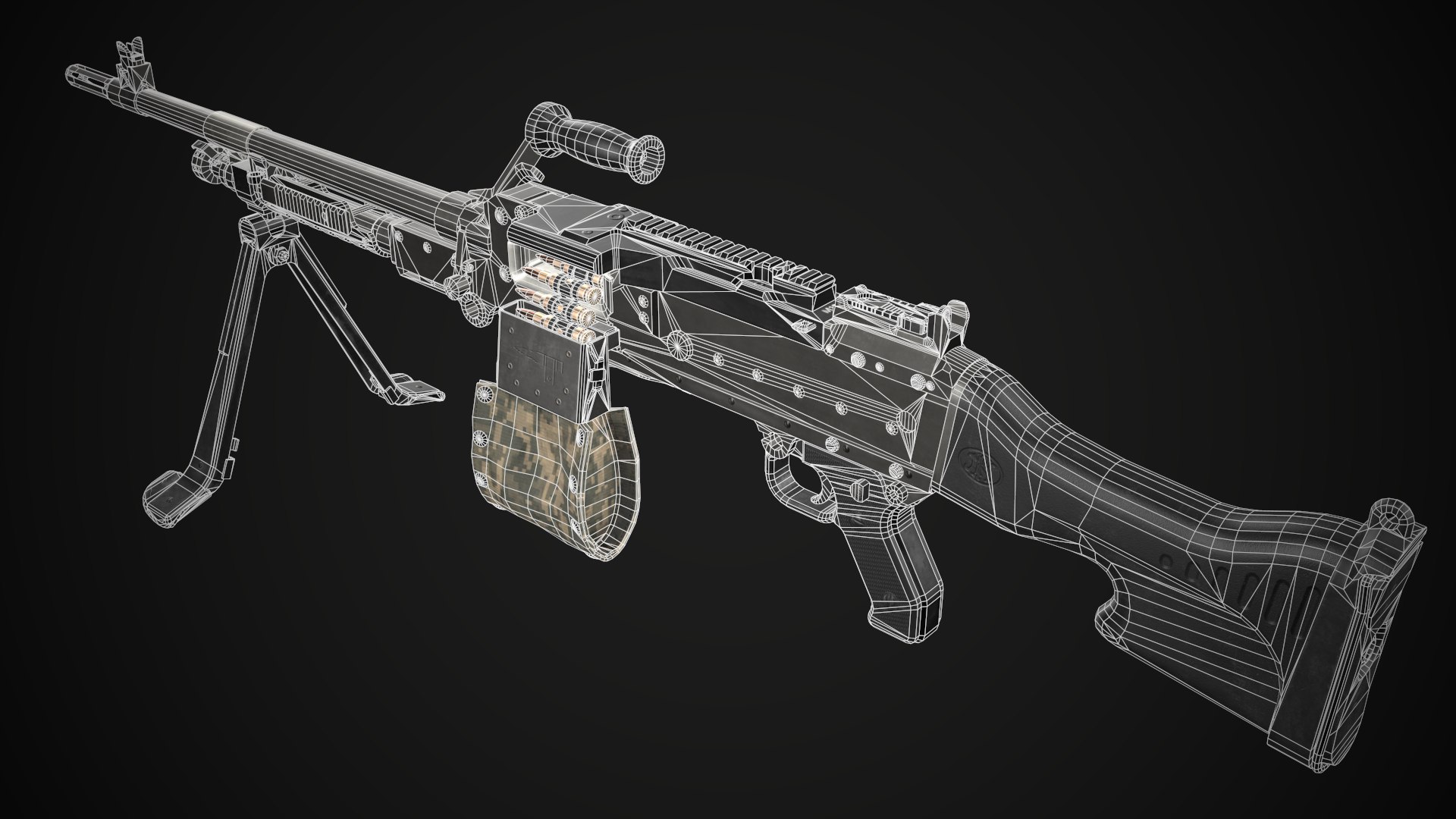 3D Ready Fn Mag - TurboSquid 1704109