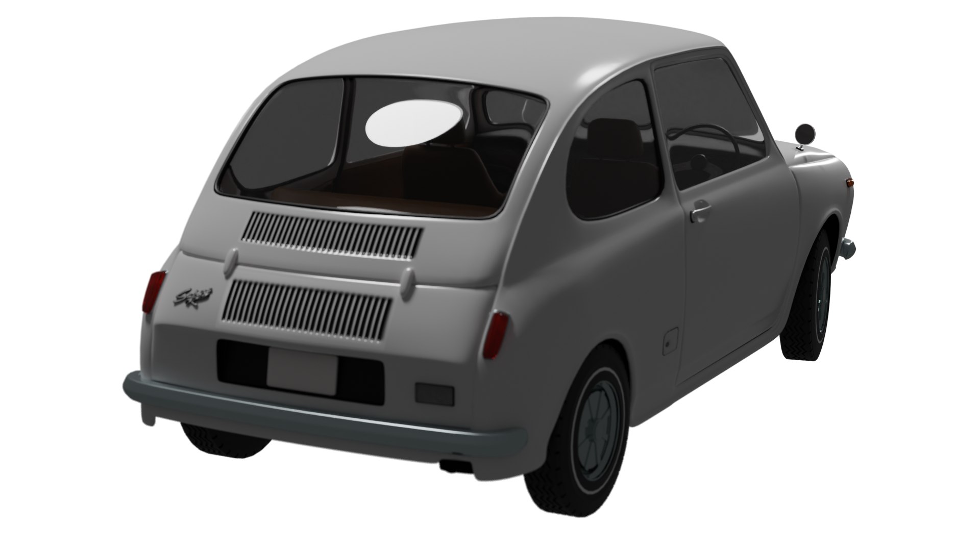 Subaru R2 1970 Model - TurboSquid 1971002