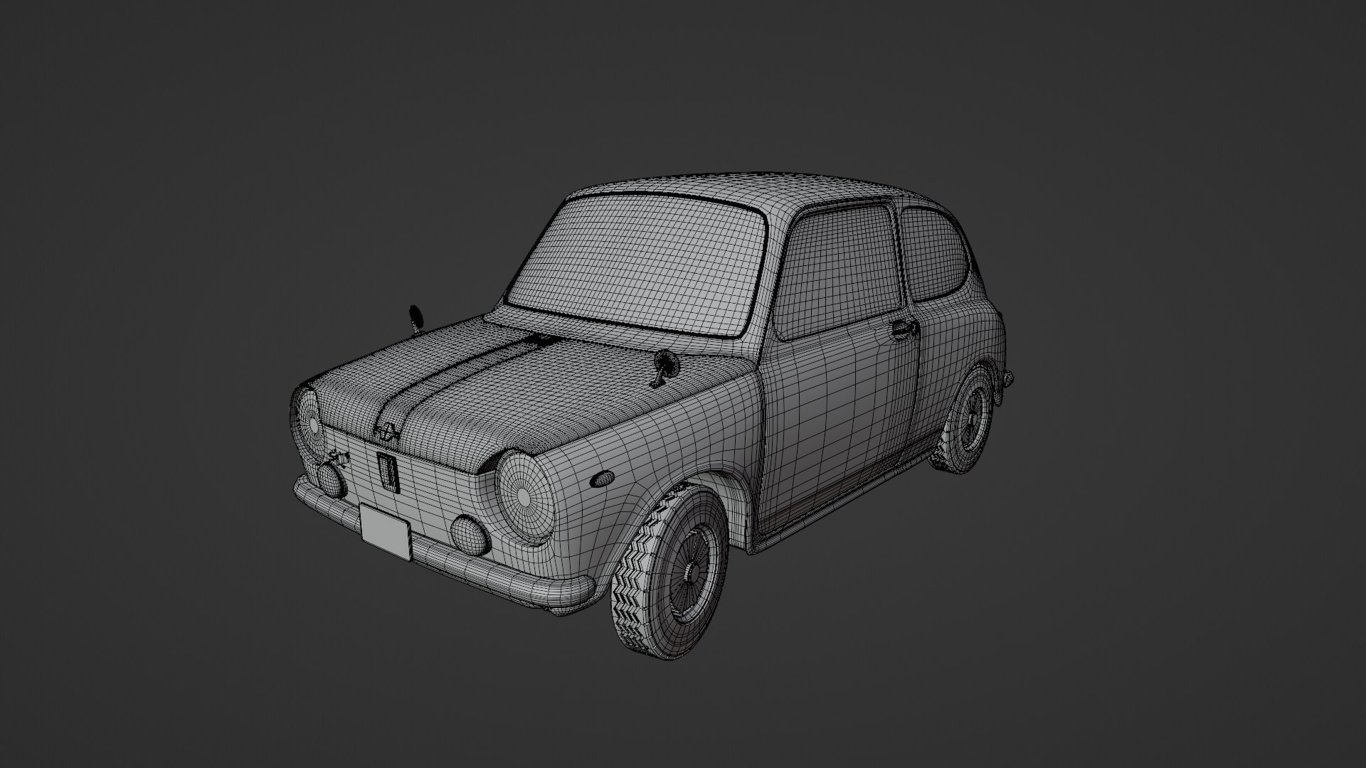 Subaru R2 1970 Model - TurboSquid 1971002