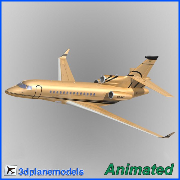 3ds dassault falcon 7x private