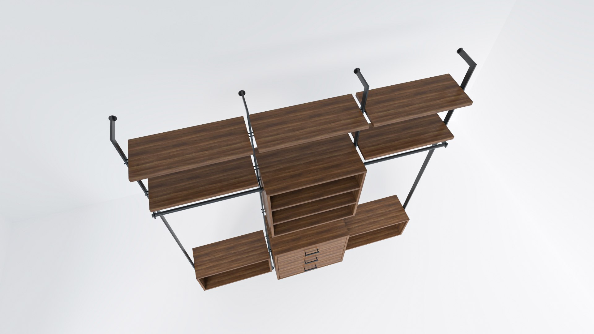 Holgate 96inch Modular Closet System 3 Column 1 3D Model - TurboSquid ...