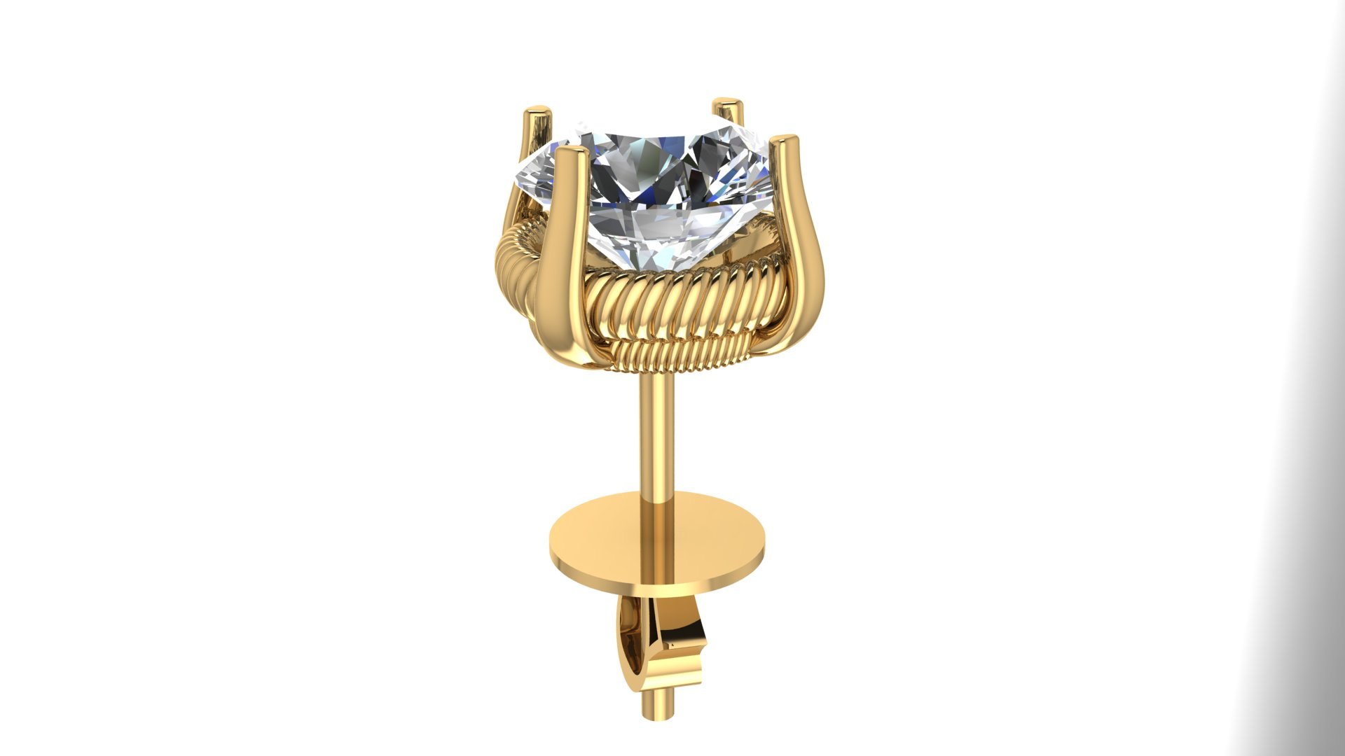 3D Earring 72 - TurboSquid 2318100