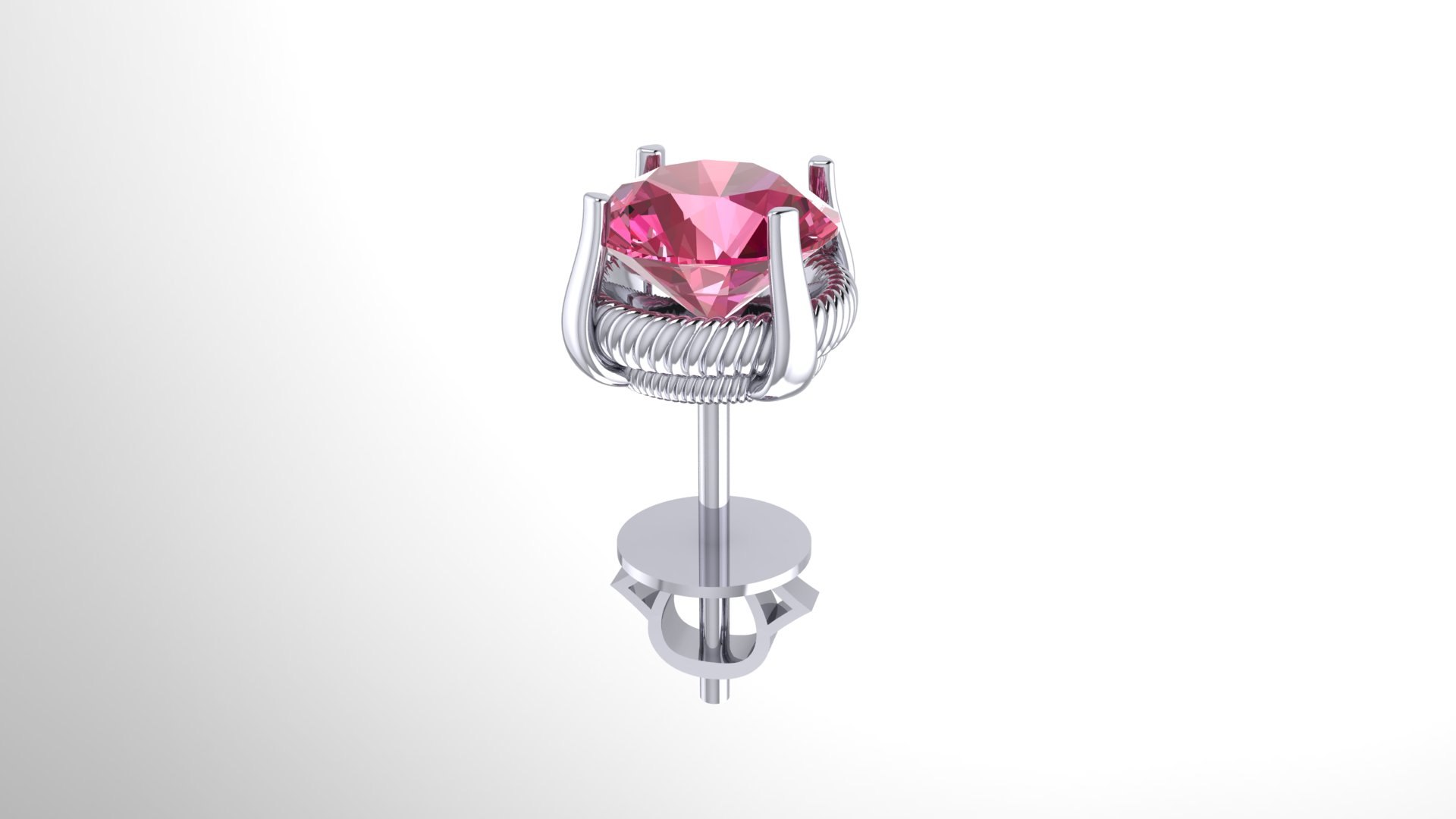 3D Earring 72 - TurboSquid 2318100