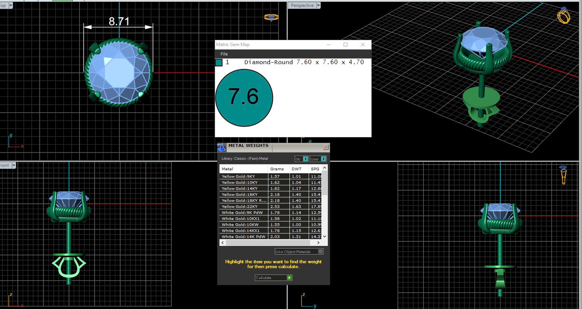 3D Earring 72 - TurboSquid 2318100