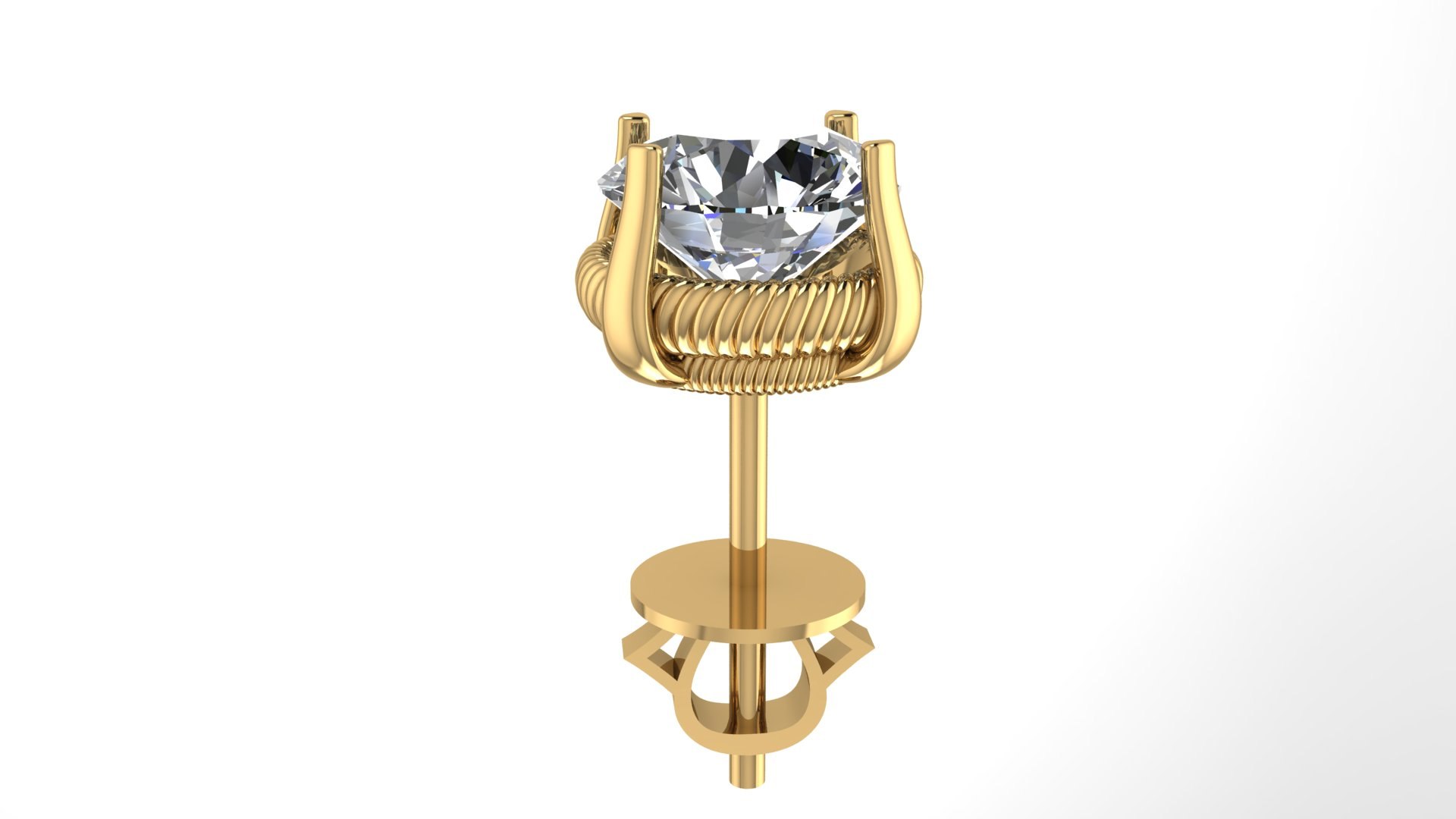 3D Earring 72 - TurboSquid 2318100