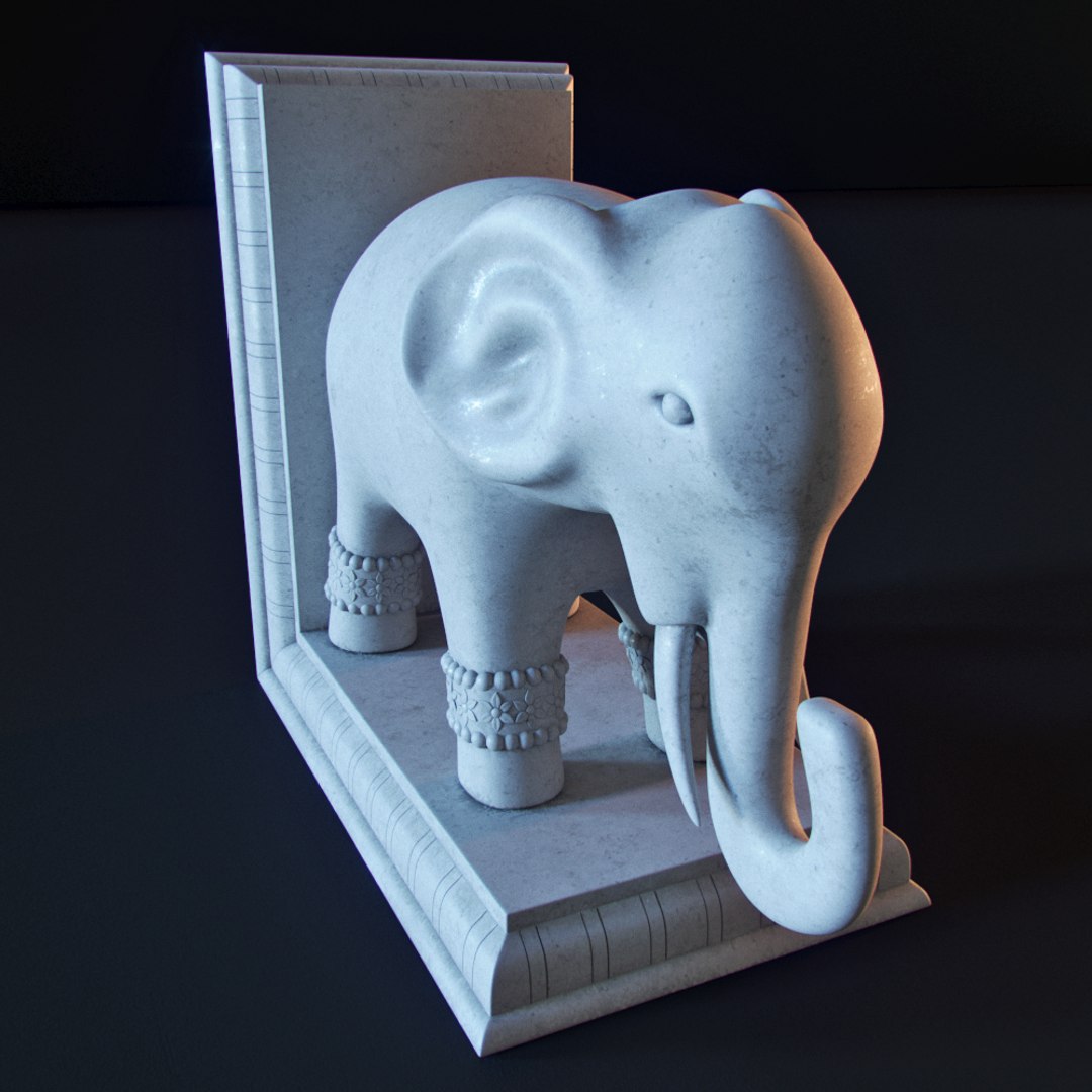 3D Elephant Interior Decoration - TurboSquid 1238476