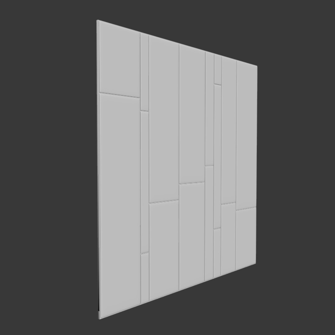 3D Wall Panel - TurboSquid 1571106