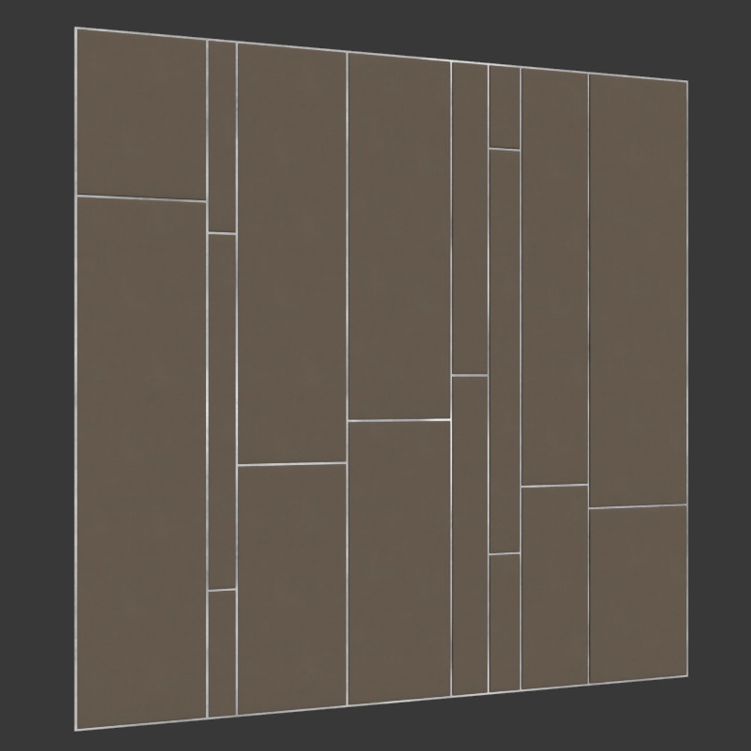 3D Wall Panel - TurboSquid 1571106