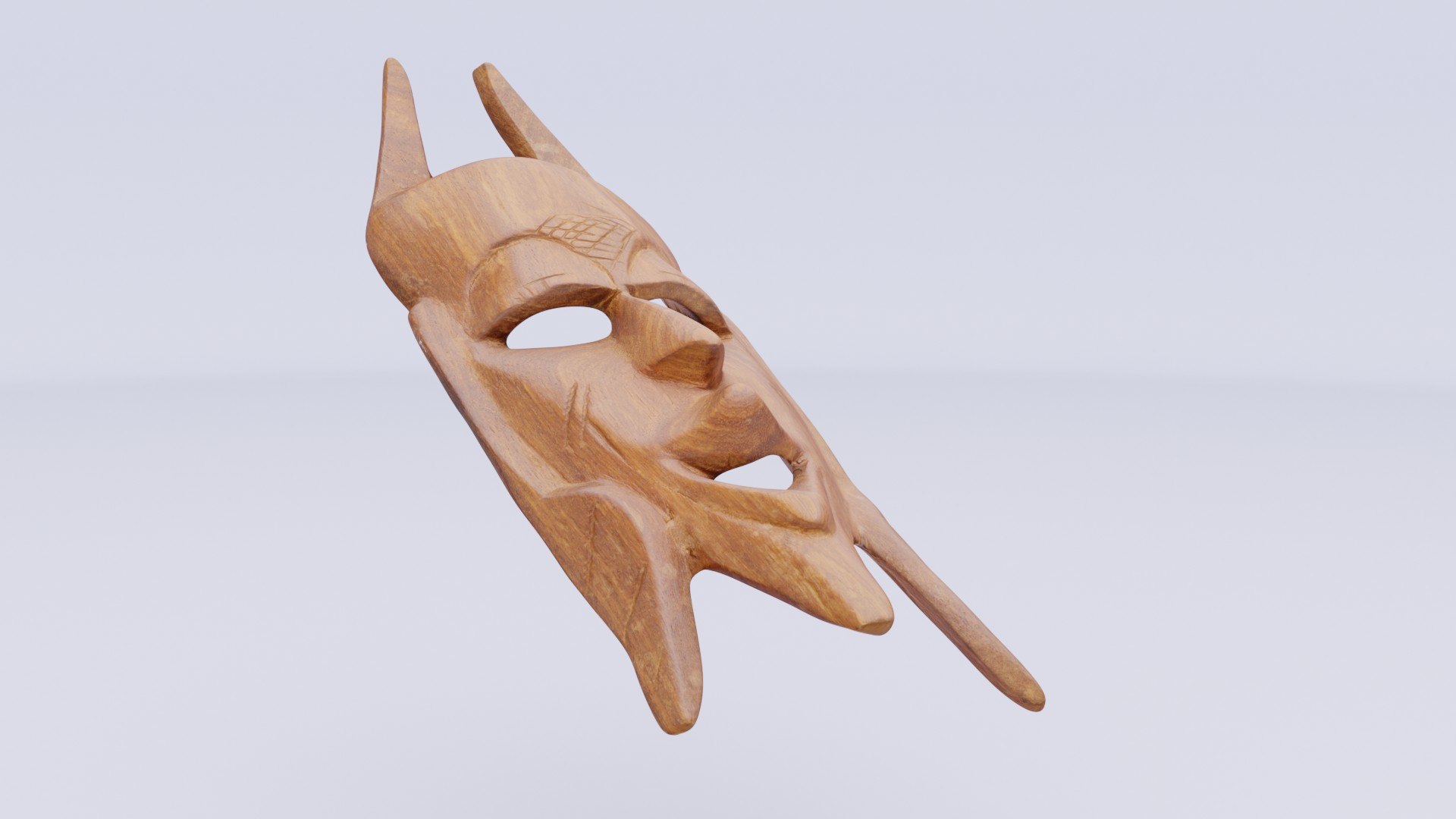 African Mask 02 Modeled 3D Model - TurboSquid 1708421