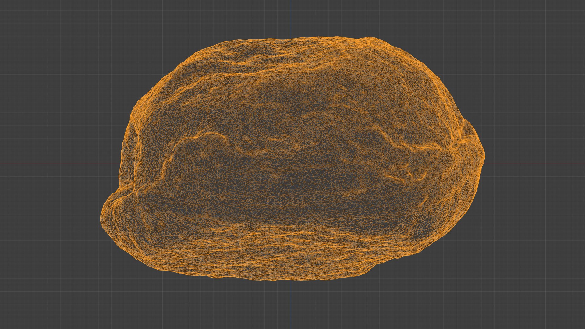 3D Photorealistic 3D Scan Of Jelly Donut Or German Jam Doughnut Model ...
