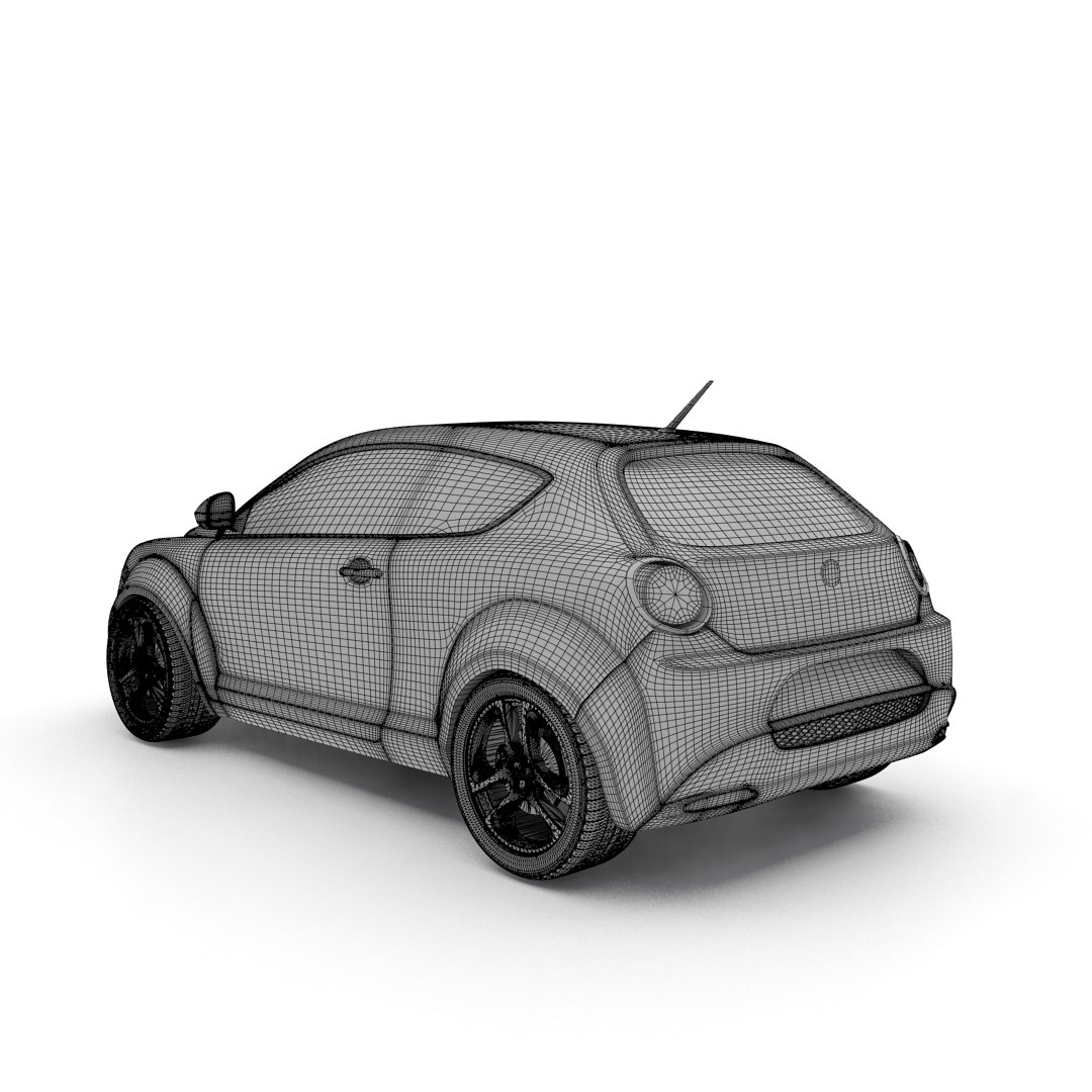 Alfa Romeo Mito 2010 3D - TurboSquid 1584784