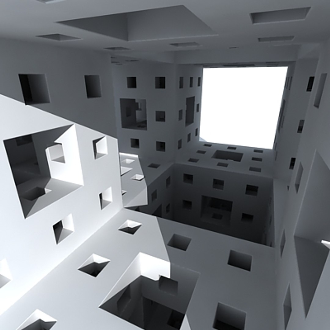 Menger Sponge 3d Model