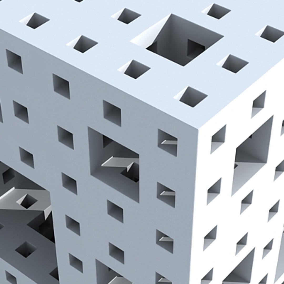 Menger Sponge 3d Model