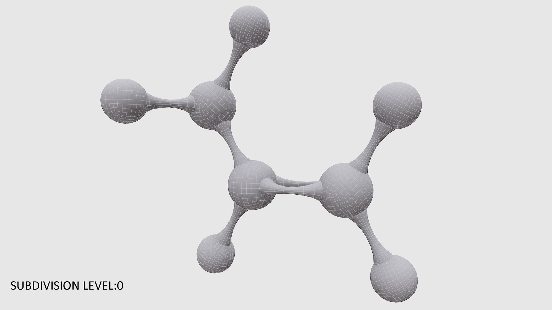 Propene Molecule With PBR 4K 8K 3D model - TurboSquid 1945383