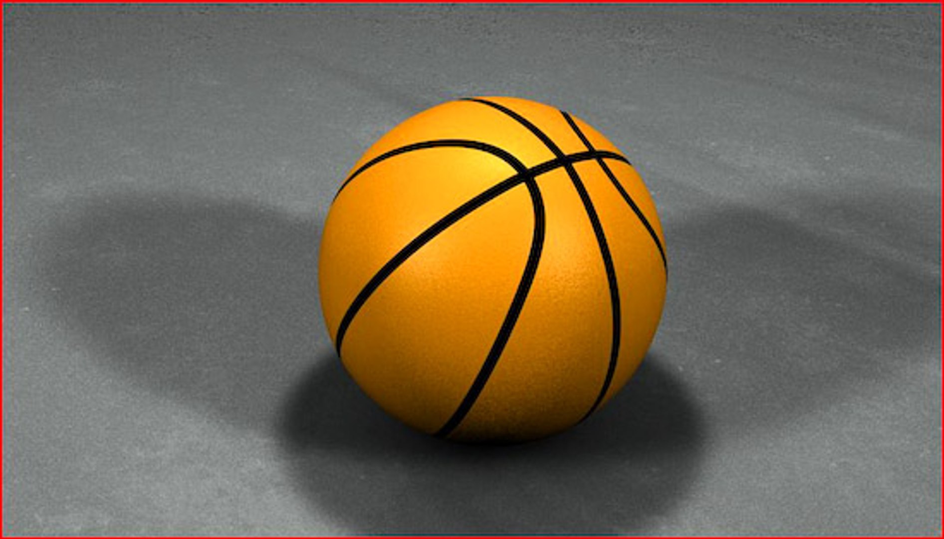 3d basketball model