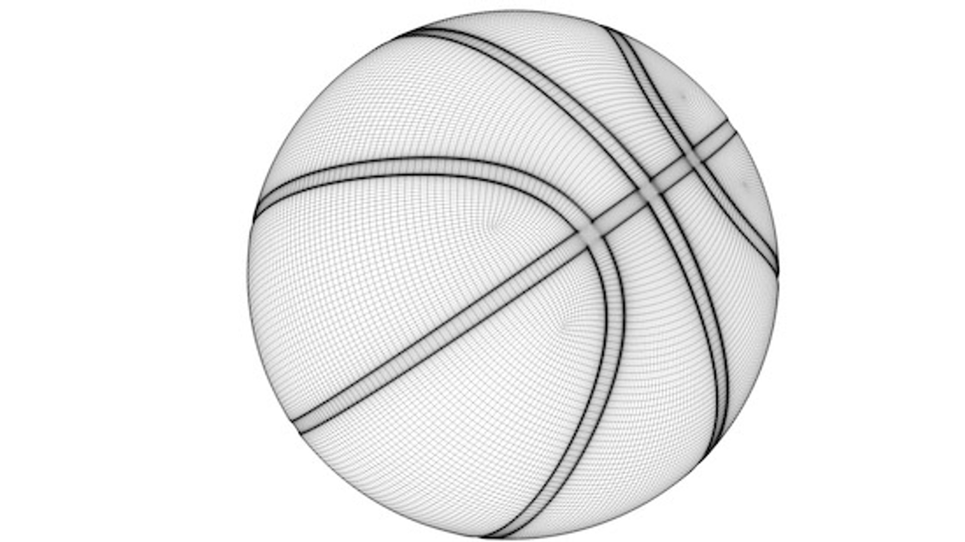 3d basketball model