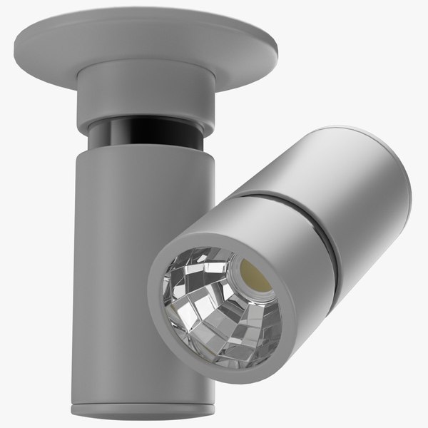 3d model spotlight light