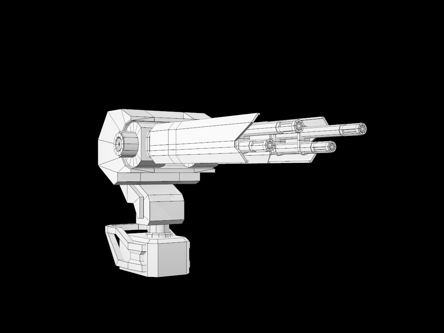 3D Turret Model - TurboSquid 1217498