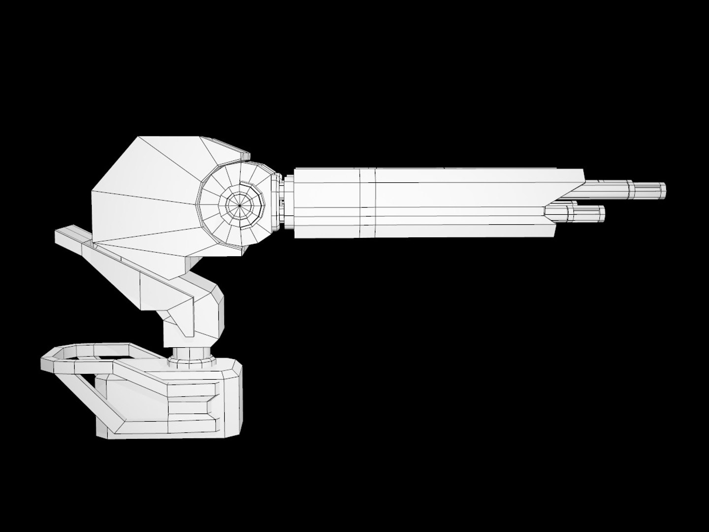 3D Turret Model - TurboSquid 1217498
