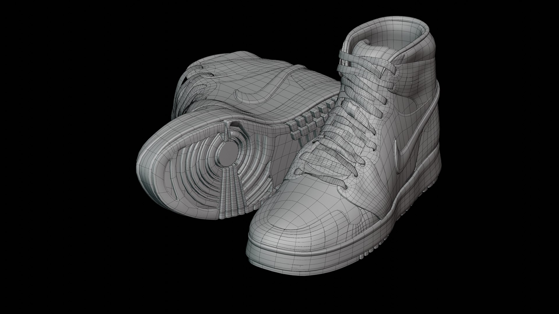 Air Jordan 1 Retro Og 3D Model - TurboSquid 2162921